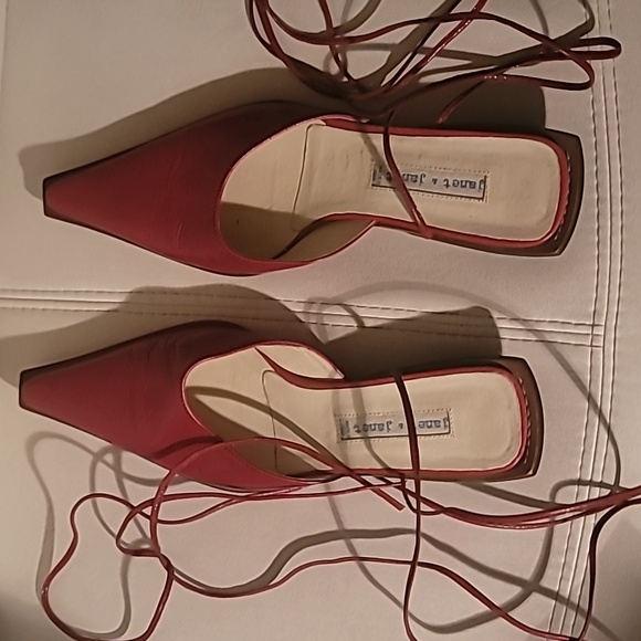 JANET & JANET | Shoes | Janet Janet Laceup Shoes | Poshmark